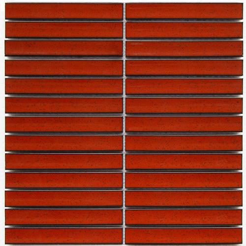 Jual Mosaic Venus Pottery Striped Teracotta - Backsplash Tile Minimalis ...