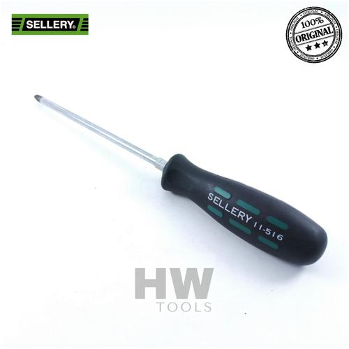 Jual OBENG BUNGA OBENG PLUS GAGANG KARET 6 INCH X 6MM (+) SELLERY 11 ...