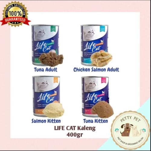Jual Makanan Kaleng Kucing Life cat Kaleng 400 gr Makanan Kucing ...