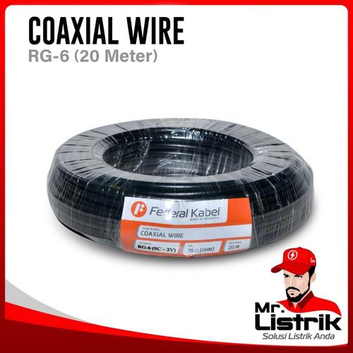 Jual Federal Kabel Coaxial RG-6 (5C-2V) 75 Ohm Potongan - 20 - Jakarta ...