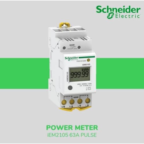 Jual Schneider electric KWH power meter iEM2105 63A pulse A9MEM2105 ...