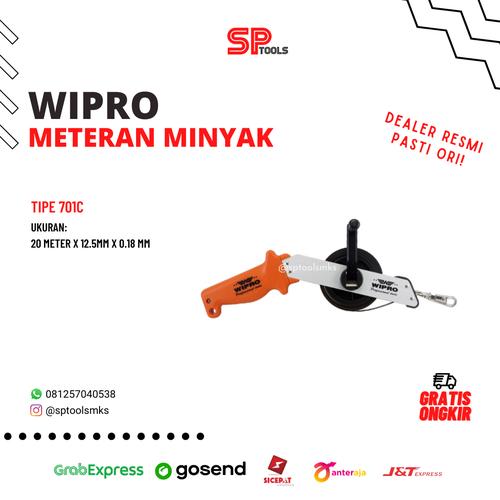 Jual METERAN METER MINYAK ROLL 20M 20 METER 701C WIPRO - Kota Makassar ...
