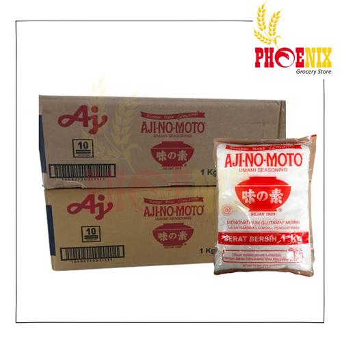 Jual Ajinomoto MSG Kasar 1 Dus – Isi 12 pcs @1 KG | Penyedap Rasa Umami ...