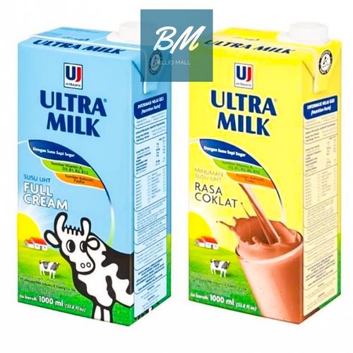 Jual Susu Ultra 1 Liter / Susu UHT Susu Ultra Milk 1000 ml - full cream ...