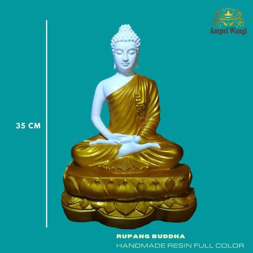 Jual [FREE PACKING] Patung Buddha Rupang Buddha Sakyamuni Bahan Fiber ...