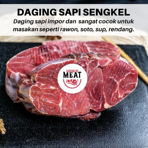 Jual Daging Sapi Sengkel (Kembang) /Beef Shin Shank Import - 250 gram ...