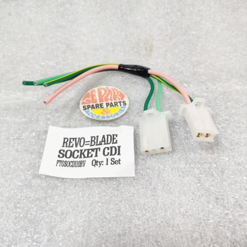 Jual Kabel Soket Socket Cdi Honda Revo 110 absolute Blade - Kab ...