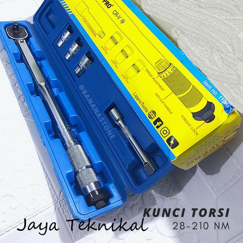 Jual KUNCI TORSI TORQUE 1/2 INCH 28-210NM/ kunci baut/kunci momen murah ...