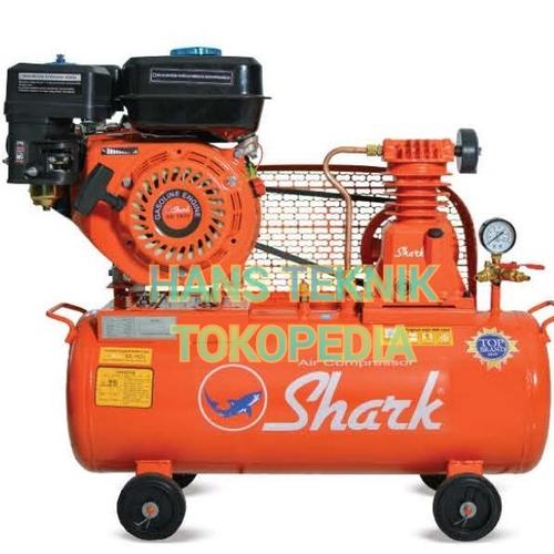 Jual Kompresor Shark 1/4 HP Engine Bensin Pompa Angin 0,25 PK Original ...