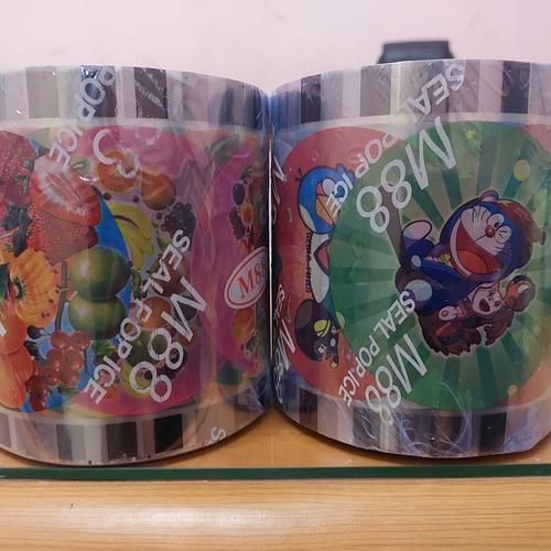 Jual Plastik Seal Cup Motif Kartun Buah / Plastik Lid Cup Sealer 1000 ...