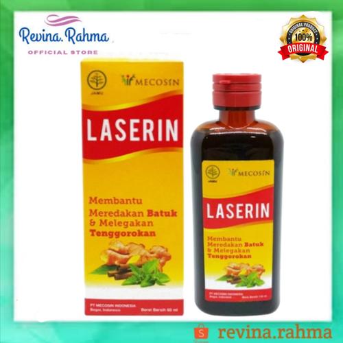Jual Laserin Syrup 110ml, Laserin Obat Batuk Herbal, Batuk, Pilek ...