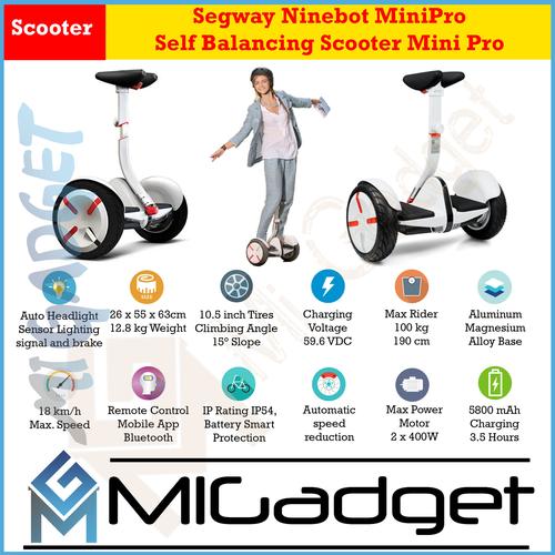 Jual Segway Ninebot MiniPro Self Balancing Scooter Mini Pro - Kota ...