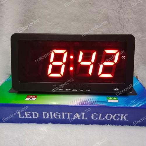 Jual Jam Meja / Dinding LED Digital Clock Alarm 1008 atau 1009 ...
