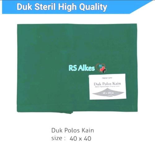 Jual Duk Steril Operasi Polos/Non Bolong 70x70cm 60x60cm Duk Polos ...