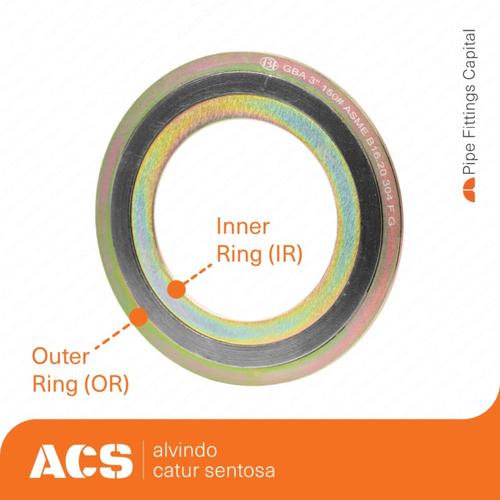 Jual SWG 1-1/4 inch OIR OR CS IR CS FILLER GRAPHITE HOOP SS 304 RF 150# GBA - Kab. Tangerang ...