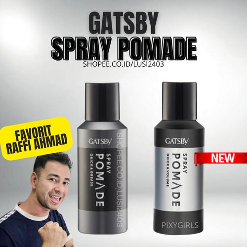 Jual Gatsby Spray Pomade - Hitam - Kota Surabaya - Gatsby Murah | Tokopedia