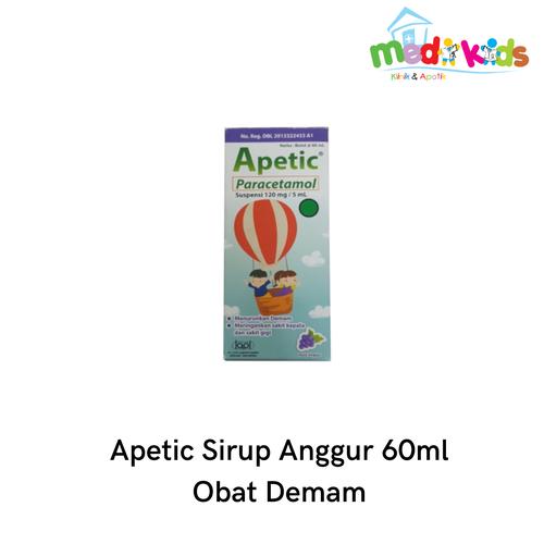 Jual Apetic Sirup 60ml - Paracetamol Obat Demam Anak - Jakarta Barat ...