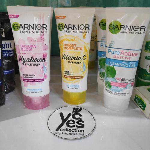 Jual Garnier Pure Active 100 ml Acne & Oil Clearing Foam Sabun Cuci ...