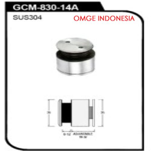 Jual GLASS TO WALL/PIPE CONNECTOR OMGE GCM-830-14A - Jakarta Barat ...