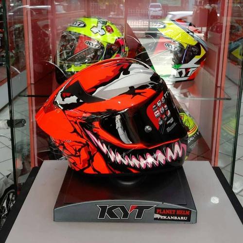 Jual KYT TT COURSE MARVEL CARNAGE - L - Kota Pekanbaru ...