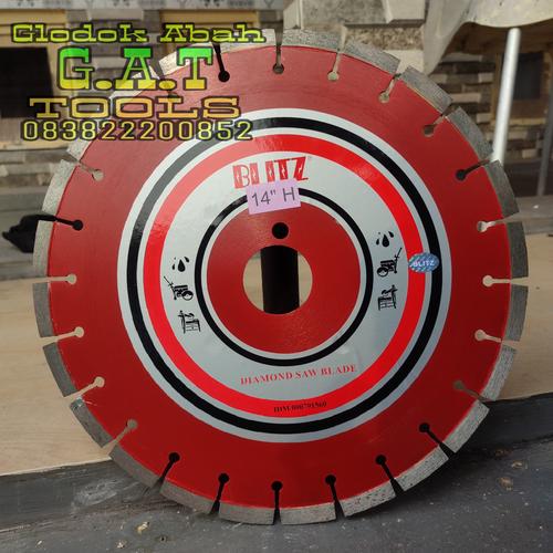 Jual Diamond Cutting Wheel 14 16 20 Inch BLITZ Mata Pisau Potong Beton ...