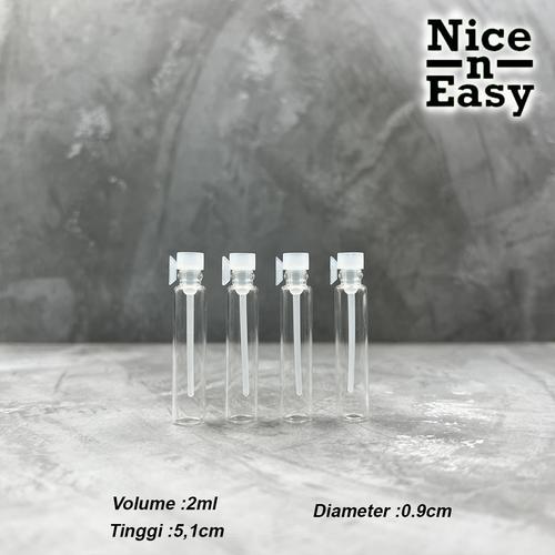 Jual Vial 2ml Botol Tester Sample Parfum Kaca - model Stick Oles Lidi ...