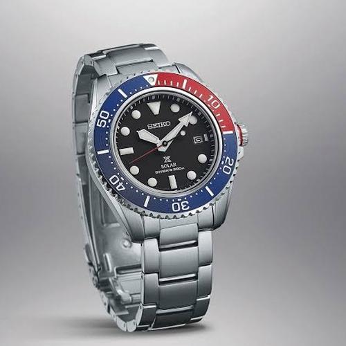 Jual SEIKO PROSPEX SNE591P1 /SNE591 COMPACT SOLAR SCUBA DIVER PEPSI ...