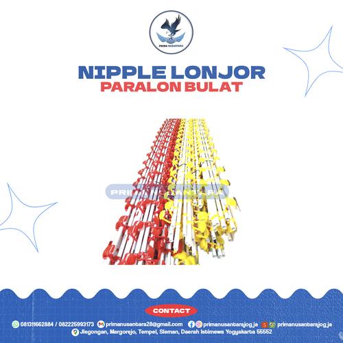 Jual 1 SET NIPPLE LONJOR PARALON NEPEL NIPEL KANDANG AYAM BROILER ...