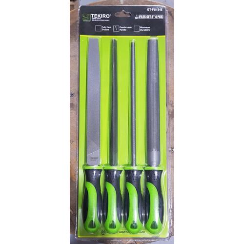 Jual KIKIR BESI SET TEKIRO 4 PCS/ FILES SET 8 INCH 4 PCS TEKIRO/ KIKIR ...