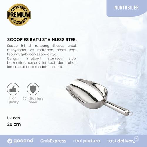 Promo Scoop es batu ice shovel - sendok beras - sugar scoop stainless ...