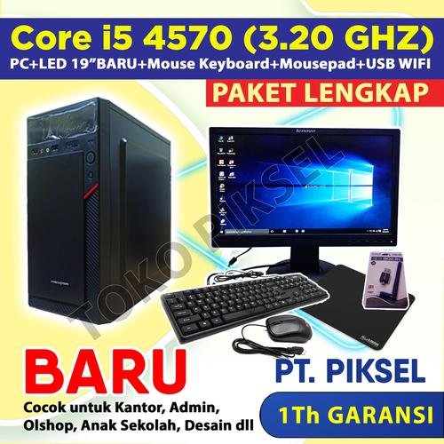 Jual Komputer PC CPU Core i5 4570 Paket Lengkap, Rakitan Baru - CPU ONLY RAM 4, HDD 500GB ...