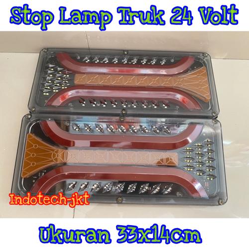 Jual Stop Lamp Lampu Truk 24 Volt Model Diamond 33 cm - Jakarta Barat ...