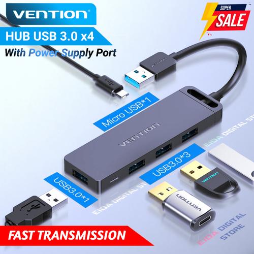 Jual Vention High Speed USB 3.0 Hub - CHK USB 3.0, 15cm - Kab ...