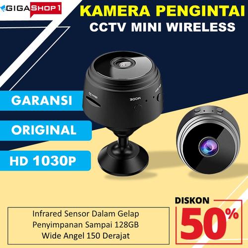 Jual Kamera CCTV Mini Wireless Wifi Pengintai Tersembunyi Kecil Tanpa ...