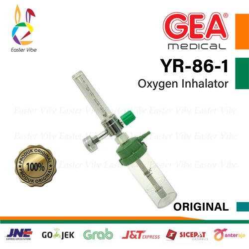 Jual GEA REGULATOR OKSIGEN DINDING YR 861 WALL OXYGEN INHALATOR ...
