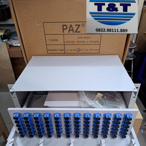 Jual PAZ PAZ ODF OTB RACK 72 CORE ADAPTOR FC/UPC SINGLE MODE FIBER ...