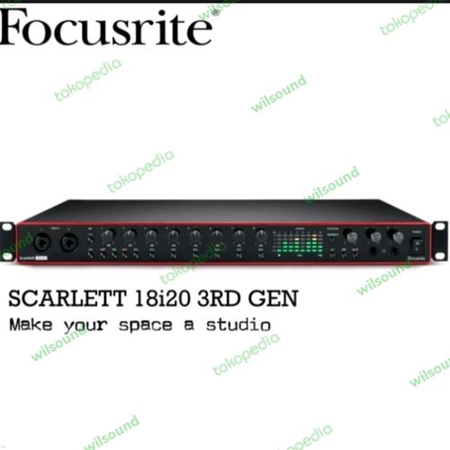 Jual FOCUSRITE SCARLETT 18i20 3RD GEN original - Jakarta Barat ...