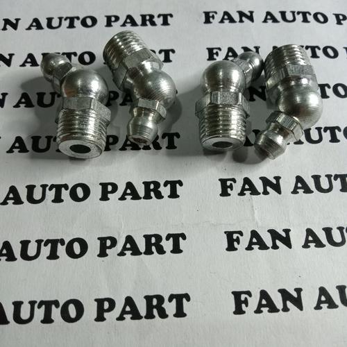 Jual Grease nipple M10x45 derajat nepel 10mm grease nipple M8 x 45 ...