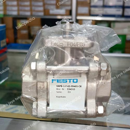 Jual FESTO VAPB-1-F-63-F0405-CR NR 534315 2WAY BALL VALVE - Kab. Tangerang - Chandra jaya teknik ...