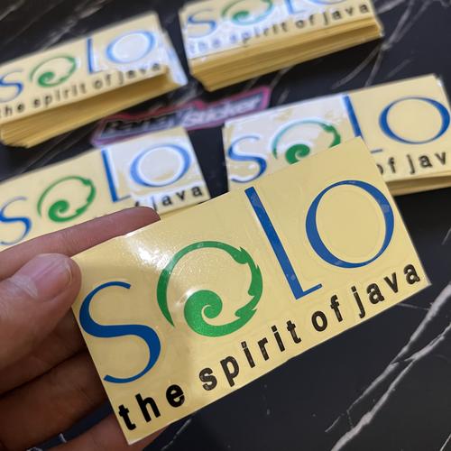 Jual STICKER STIKER SOLO THE SPIRIT OF JAVA CUTTING - Jakarta Timur ...