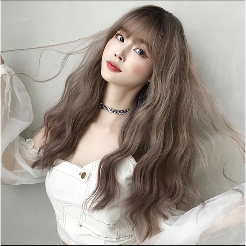 Jual rambut palsu wig korea mermaid C8269 - BLACK BROWN - Jakarta Utara ...