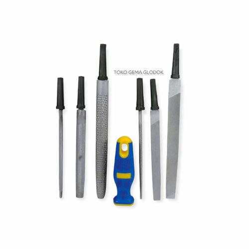 Jual Krisbow File Set 6-8IN (7Pcs) LRFIS7 KW0300224 - Jakarta Barat ...