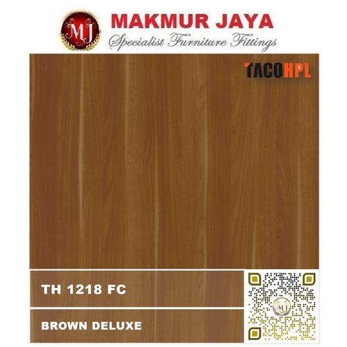 Jual HPL TACO TH 1218 FC BROWN DELUXE I WOODGRAIN - Kota Tangerang ...
