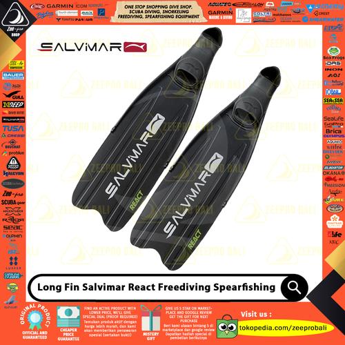 Jual Long Fin Salvimar React Freediving Spearfishing Kaki Katak Panjang - 38-39 - Kota Denpasar ...