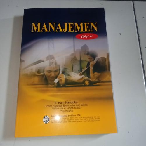 Jual MANAJEMEN EDISI 2 (T.Hani Handoko) - Kota Semarang - Toko Buku ...
