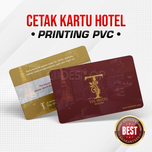 Jual Preprinted ID Card Custom Cetak Kartu Member Hotel Scan RFID ...