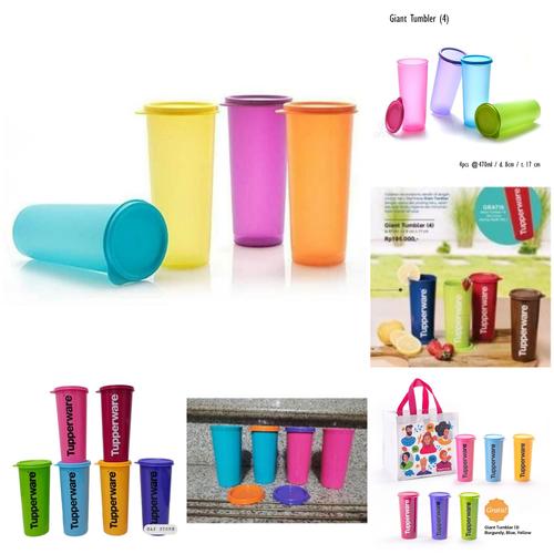 Jual tupperware giant tumbler (1 pcs) - 350ml ros (1) - Kota Tangerang ...