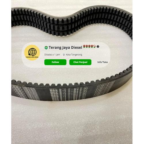 Jual Van belt hitachi zaxis 210-5G 4632729/ Fanbelt 4632729 - Kota ...