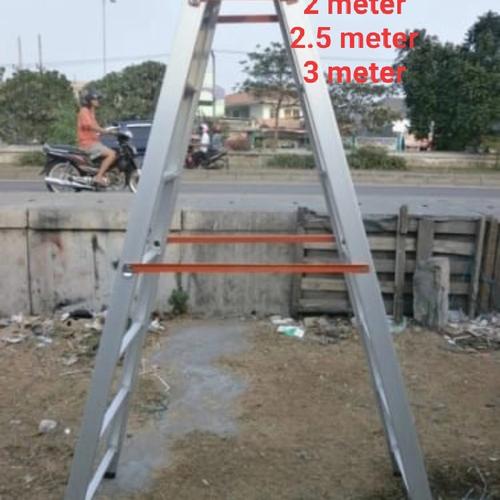 Jual Tangga Lipat 2 meter Extra Tebal Tangga lipat tebal 1,3 mm - Kota ...