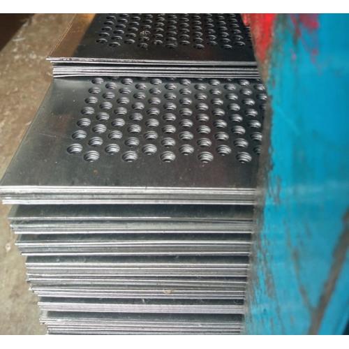 Jual Plat lubang besi tebal 0.8mm 1x2m lubang 7,9 dan 11mm perforasi ...